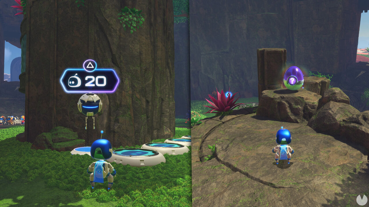 Zona de colisión al 100% en Astro Bot: Todos los secretos y cómo ...