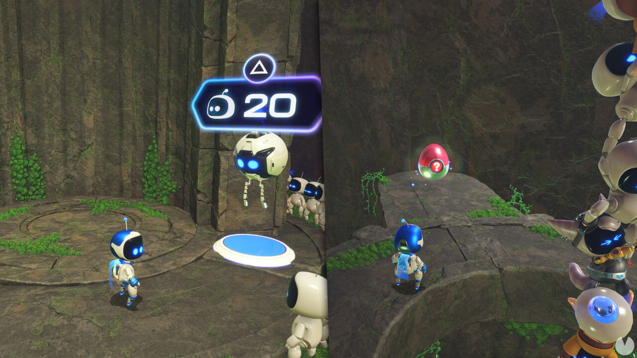 Zona de colisión al 100% en Astro Bot: Todos los secretos y cómo ...