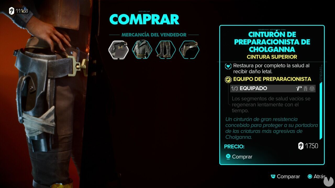 TODAS las piezas de equipo en Star Wars: Outlaws y cómo conseguirlas