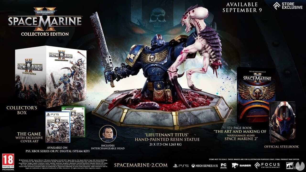 ¿Qué edición de Warhammer 40.000: Space Marine 2 comprar? Recompensas y precio de cada una de ...