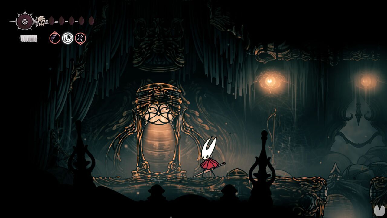 Todas las estaciones Ventrica de la Ciudadela en Silksong - Localización