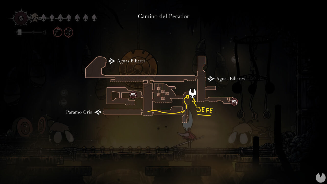 Lugoli, chef caída en desgracia en Silksong: Localización, cómo ...