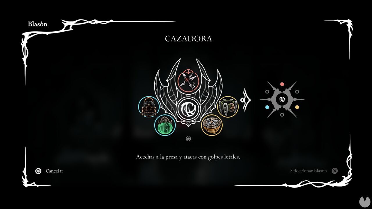 Todos los blasones en Silksong y cómo conseguirlos - Localización