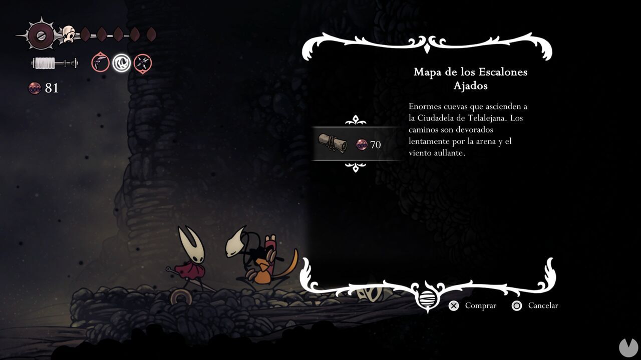 Todos los mapas en Silksong y dónde conseguirlos