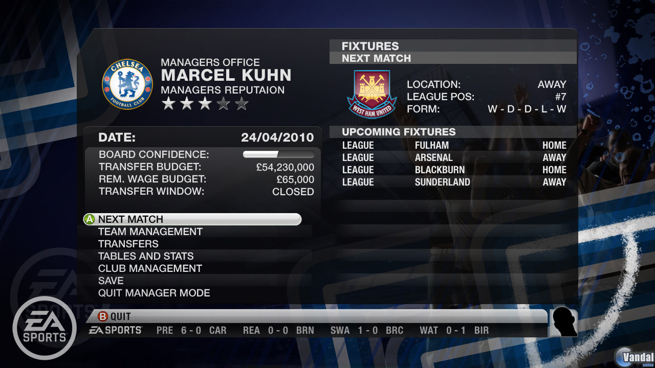 [[Post Oficial]] Fifa 010 & Pes 2010 - Forocoches